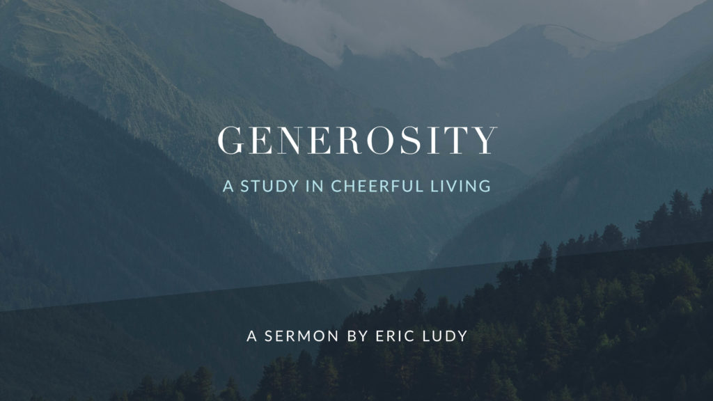 Generosity
